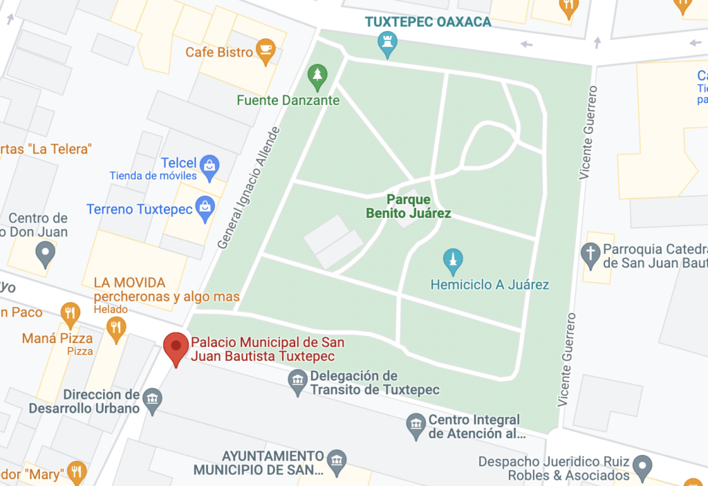 SOLICITUD DE INFORMACIÓN – Gobierno Municipal de Tuxtepec